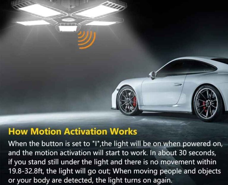4 Reasons Why Garage Motion Sensor Light Is A Must-have For Your Garage ...