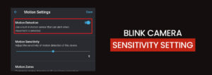 Blink Camera Sensitivity: 5 Must-Have Setup Tips For Your Home In 2023 - LightCheckUp