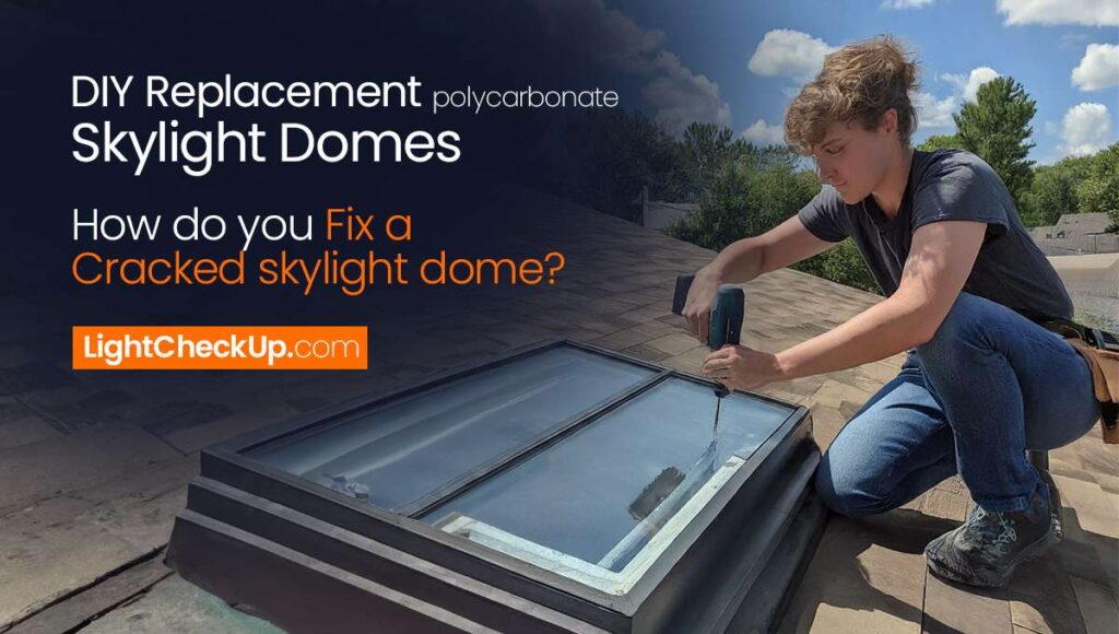 DIY Replacement Polycarbonate Skylight Domes: How Do You Fix A Cracked ...